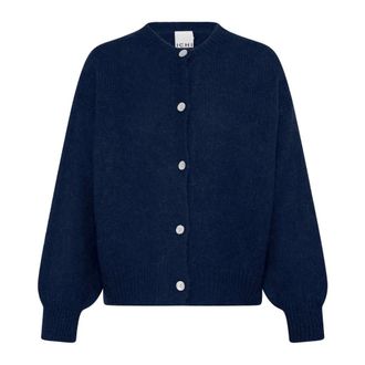 Ichi Ichi - Ixmarita CA2 Strik - Femme - Pulls - Bleu - Taille: 36/38 FR