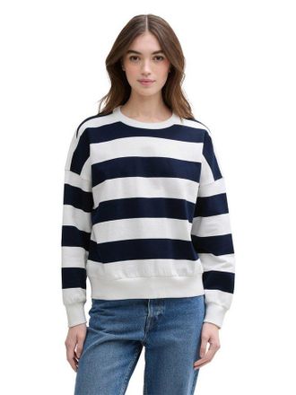 Tom Tailor Sweatshirt (1-tlg) Stickerei