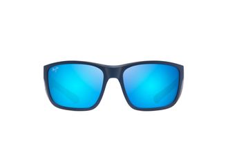 Maui Jim Brille Gr&ouml;&szlig;e 60 mm Blau/Eye SIZE: 60 Temple LENGTH: 128 Vertical SIZE: 44