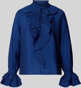 Monari Bluse mit Volants und Bindung