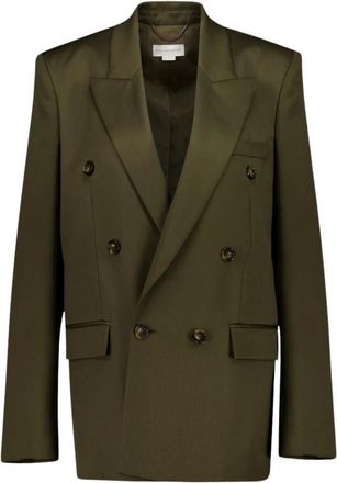 Stella McCartney Femme, Vestes, Vert, Taille: 38 FR Blazers