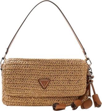 Guess Femme, Sacs, Brun, Taille: ONE Size Ofelia Flap Shoulder Bag