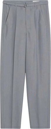Christophe Lemaire Femme, Pantalons, Gris, Taille: 38 FR Pantalon Coupe Droite
