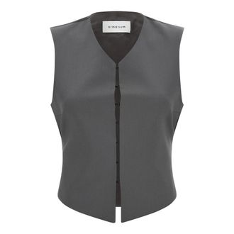 ARMARIUM Armarium, Femme, Vestes, Gris, Taille: 36 FR Guia Vest