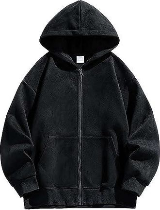 Generic Sweat &agrave; capuche uni printemps pour homme 2026 automne fermeture &eacute;clair &agrave; manches longues sweatshirt dext&eacute;rieur v&ecirc;tements pour entra&icirc;nement int&eacute;rieur e