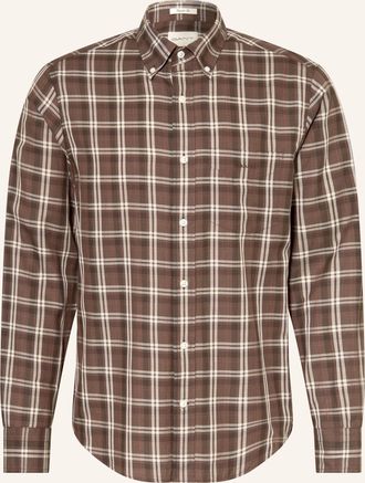 GANT Hemd Regular Fit beige