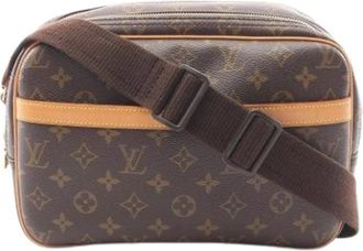 Louis Vuitton Sac bandouli&egrave;re Reporter PM Pre-owned - Femme - Pre-owned - Brun - Taille: ONE Size