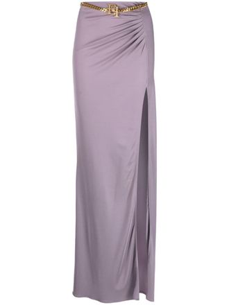 Elisabetta Franchi Langer Rock - Violett