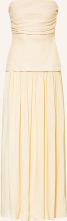 Faithfull The Brand Faithfull The Brand Kleid Hedy Im Materialmix gelb