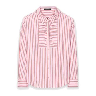 Luisa Cerano Femme, Blouses et Chemises, Rose, Taille: 42 FR Chemises