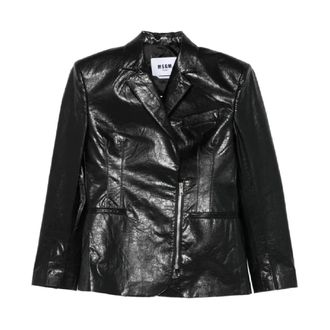 Msgm Giacca - - Jackets - Damen - Schwarzk - L