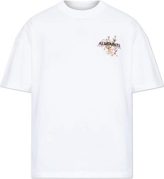 AllSaints Homme, Tops, Blanc, Taille: 2XL Valen T-Shirt