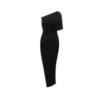 Rick Owens Femme, Robes, Noir, Taille: 38 FR Robe en Laine Athena