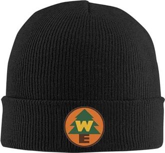 Generic Chapeau dHomme, Sapin Vert avec Lettres Jaunes Hommes, Unisexe Bonnet tricot&eacute; Bonnet Pull Chaud Hiver Chaleureux V&eacute;lo en Plein air de No&euml;l Cadeau Hik