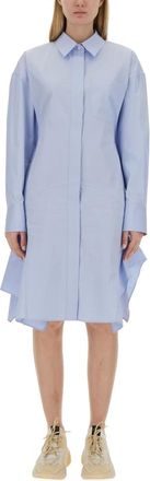 Stella McCartney Femme, Robes, Bleu, Taille: 36 FR Robe Chemise