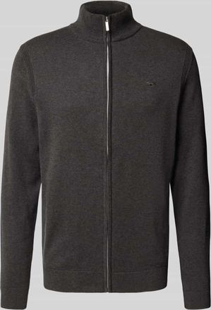 Tom Tailor Regular Fit Strickjacke aus reiner Baumwolle