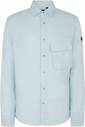 Belstaff Herren Hemd aus Leinen SCALE Regular Fit