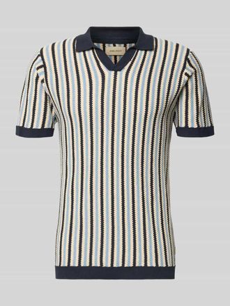 Blend Regular Fit Poloshirt in Strick-Optik Modell Carly
