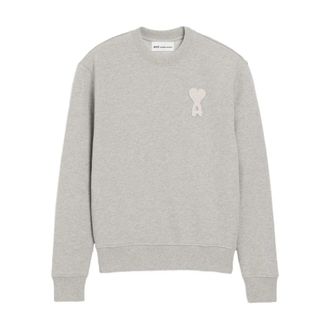 Ami Homme, Sweatshirts et sweats &agrave; capuche, Gris, Taille: L De Coeur SweaT-shirt
