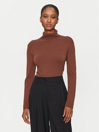 Max Mara Rollkragenpullover Kiku 2425366022 Beige Regular Fit