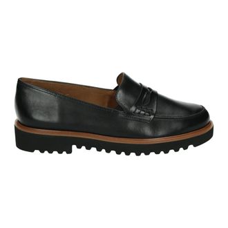 Paul Green Schwarze Slip-Ons mit Gummisohle - - Shoes - Damen - Schwarzk - 40 1/2 EU