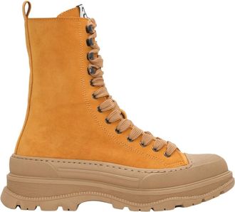 2Star 2Star - Bottines &agrave; lacets - Femme - Chaussures - Jaune - Taille: 40 EU