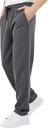 Generic Pantalon de surv&ecirc;tement en coton pour homme - Pantalon de jogging baggy respirant - Pantalon de loisirs tendance avec poches et cordon de serrage - Pa