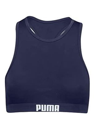Puma SWIM WOMEN RACERBACK SWIM TOP 1P - C: navy_T: XL
