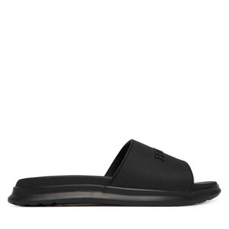 Tommy Hilfiger Pantoletten Tommy Hilfiger Dual Density Hilfiger Pool Slide FM0FM05797 Schwarz