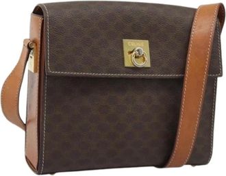 Celine Sac bandouli&egrave;re vintage doccasion - Femme - Pre-owned - Brun - Taille: ONE Size