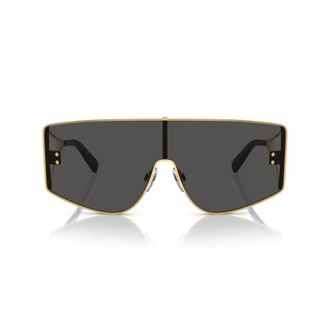 Dolce & Gabbana Shield Sonnenbrille - - Accessories - unisex - Schwarzk - 44 MM