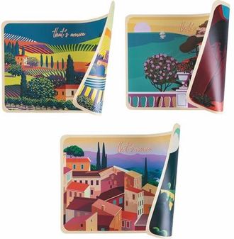 Villa D'Este Home Tivoli Thats Amore Platzdeckchen, wendbar, 6 St&uuml;ck