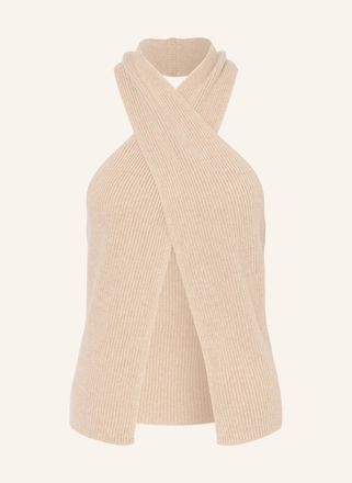 by Aylin Koenig By Aylin Koenig Stricktop Xenia Aus Merinowolle Mit Cashmere beige