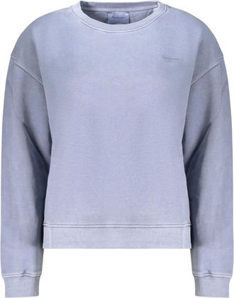 Pepe Jeans London SweaT-shirt Balu - Femme - Sweatshirts et sweats &agrave; capuche - Bleu - Taille: 42 FR