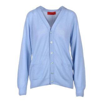 Wild Cashmere Cashmere Cardigan - - Knitwear - Damen - Blau - XS