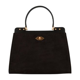 Pourchet Trianon Daim - Femme - Sacs - Brun - Taille: ONE Size