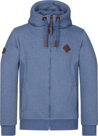 Naketano Herren Kapuzensweatjacke Birol, Farbe:Blue Melange, Gr&ouml;&szlig;e:XXL