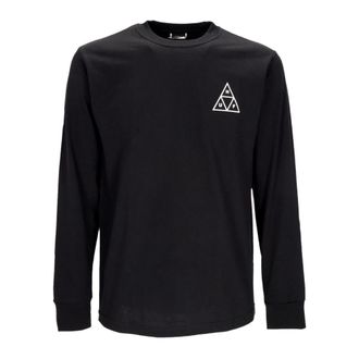 HUF Schwarzes Dreieck Langarmshirt - - Tops - Herren - Schwarzk - XL