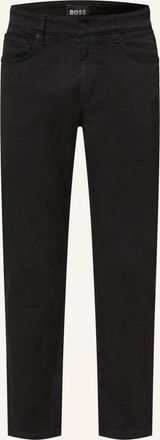 HUGO BOSS Jeans Hao Tapered Fit schwarz