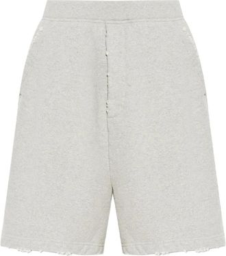 Dsquared2 short de sport à bords francs - Gris