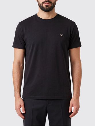 Valentino Garavani T-shirt VLogo Signature en coton &agrave; col ras du cou