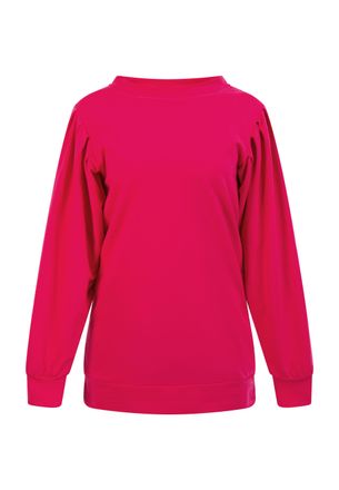 Mymo Sweatshirt Damen dunkelrosa
