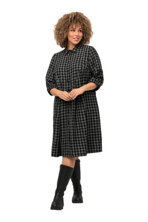Ulla Popken Damen, große Größen, Karokleid