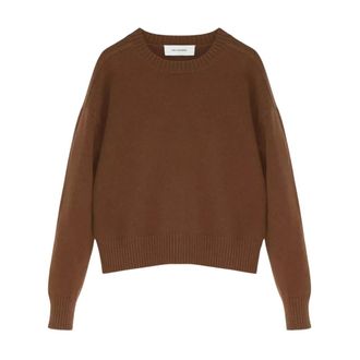 Yves Salomon Damen, Strickwaren, Braun, MGr&ouml;&szlig;e
