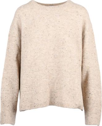 Marella Femme, Pulls, Beige, Taille: 44 FR Pull Albina col rond