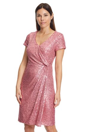 Vera Mont Damen 4664/4160 Kleid, Pink/Pink, 38