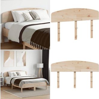 vidaXL Vidaxl - Tête de lit 120 cm bois massif de pin - Tête De Lit - Tête De Lit Bois - Tête De Lit Design - Tête De Lit Double - Meuble Chambre - Home &