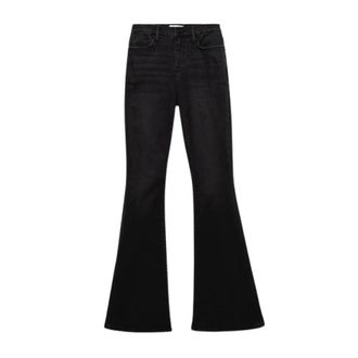 Frame Denim High Rise Flare Jeans - - Jeans - Damen - Schwarzk - W31
