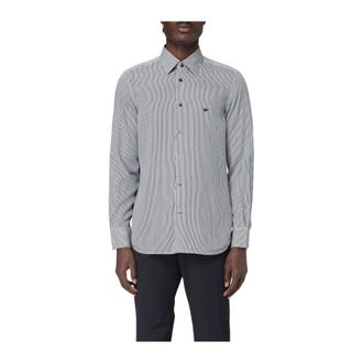 Emporio Armani Stilvolle Hemden Kollektion - - Shirts - Herren - Grau - S