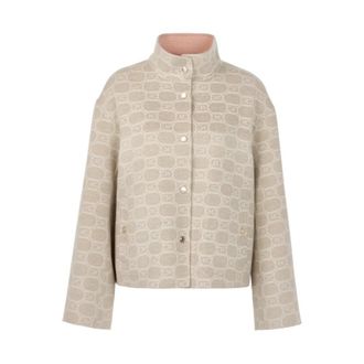 Marc Cain Wendemantel aus Wollmischung - - Jackets - Damen - Grau - S